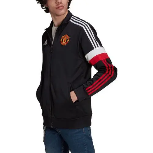 Adidas Manchester United 3-stripes Aeroready Full-zip Track Jacket
