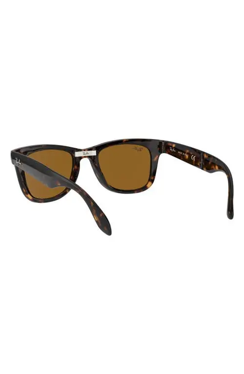Ray-ban Wayfarer Folding Sunglasses - Light Havana