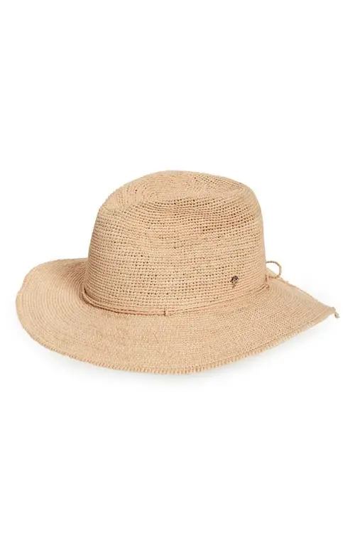 Helen Kaminski Desmonda Raffia Fedora - Natural