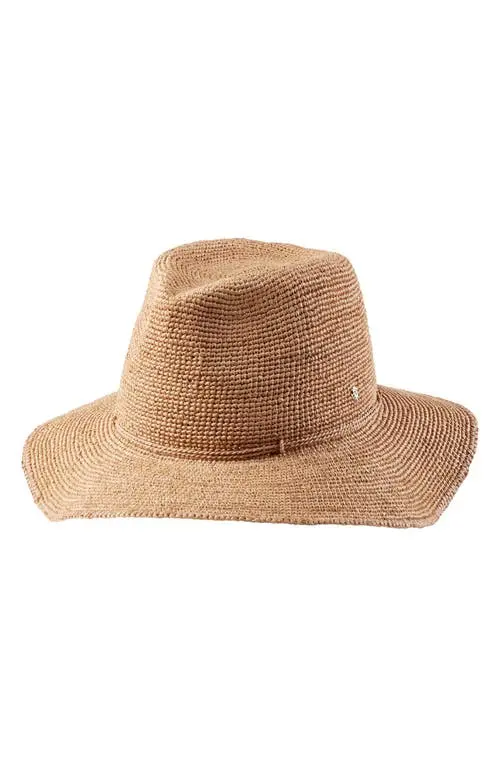 Helen Kaminski Desmonda Raffia Fedora - Nougat