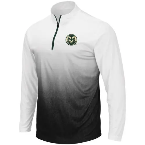 COLOSSEUM Colorado State Rams Magic Team Logo Quarter-zip Jacket