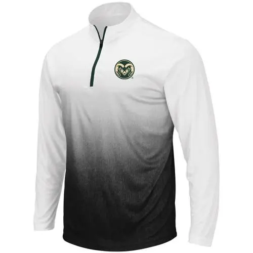 COLOSSEUM Colorado State Rams Magic Team Logo Quarter-zip Jacket