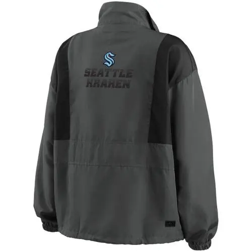 WEAR BY ERIN ANDREWS Seattle Kraken Half-zip Jacket