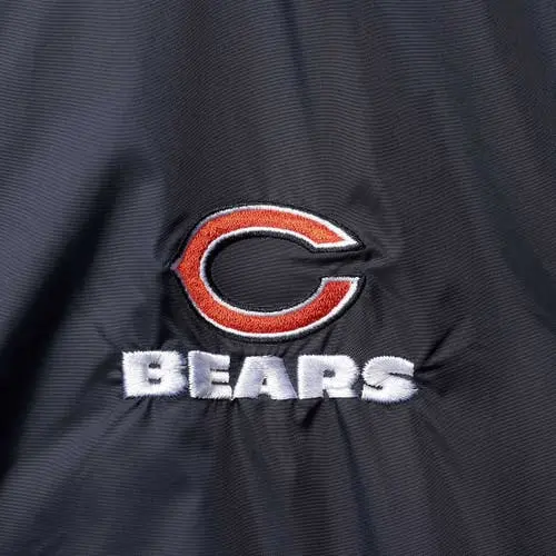 DUNBROOKE Chicago Bears Logo Legacy Stadium Full-zip Jacket