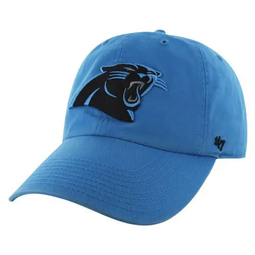 '47 Carolina Panthers Brand Panther Cleanup Adjustable Cap