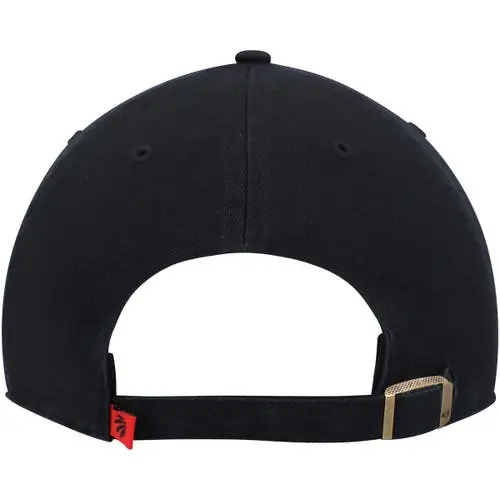 '47 Toronto Raptors Alternate Logo Team Clean Up Adjustable Cap - Black