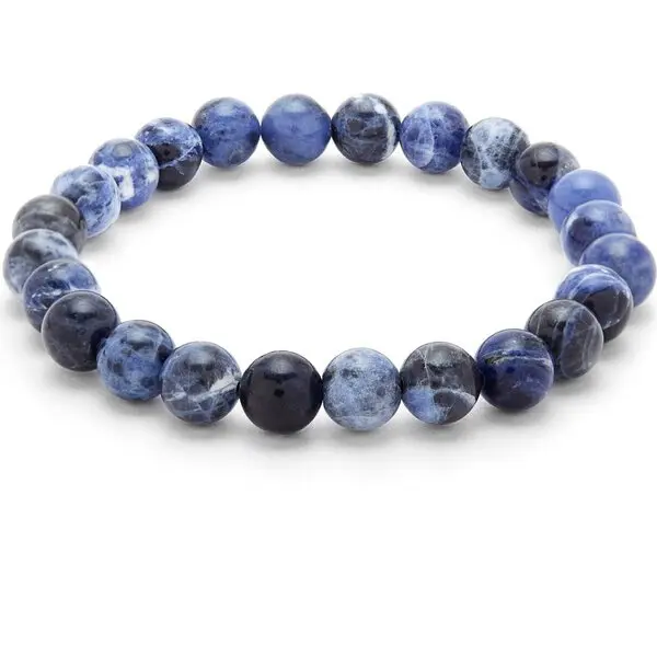 BROOK & YORK Sodalite Bead Bracelet - Blue