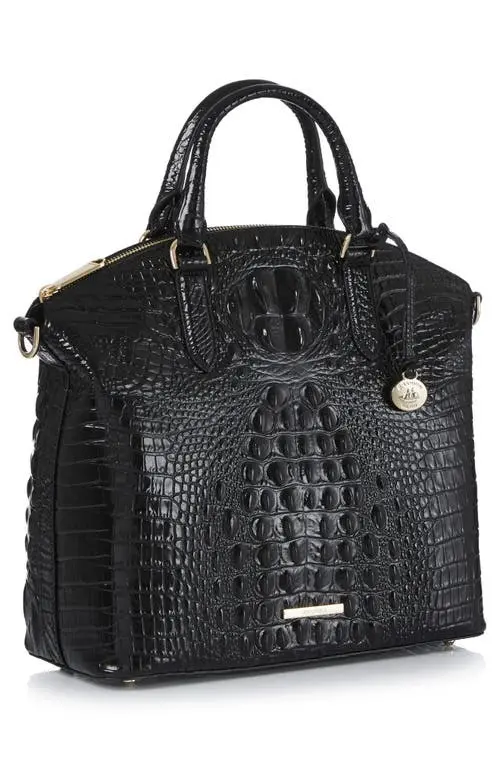 Brahmin Large Duxbury Embossed Leather Satchel