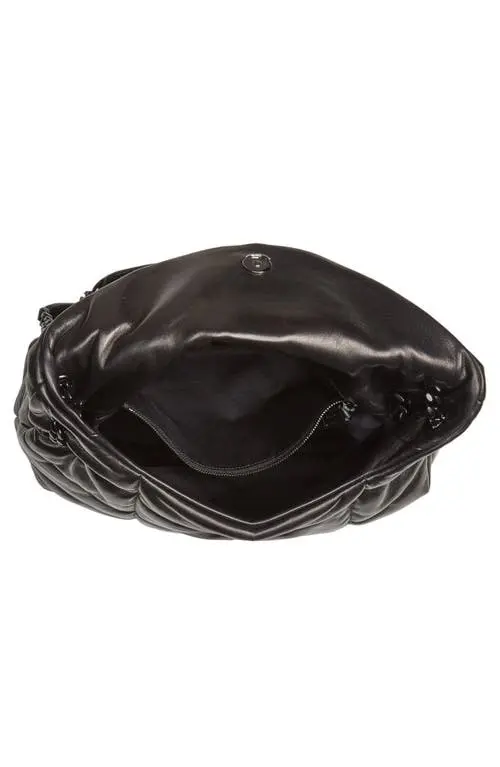 Saint Laurent Medium Loulou Puffer Shoulder Bag - Noir