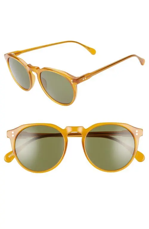 Raen Remmy Sunglasses - Honey/ Bottle Green