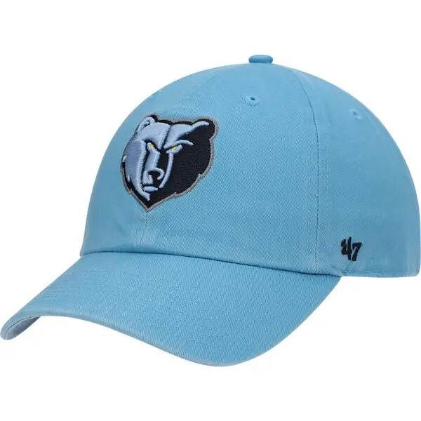 '47 Memphis Grizzlies Team Clean Up Adjustable Hat