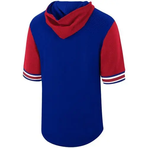 Mitchell & Ness Philadelphia 76ers Hardwood Classics Buzzer Beater Mesh Pullover Hoodie