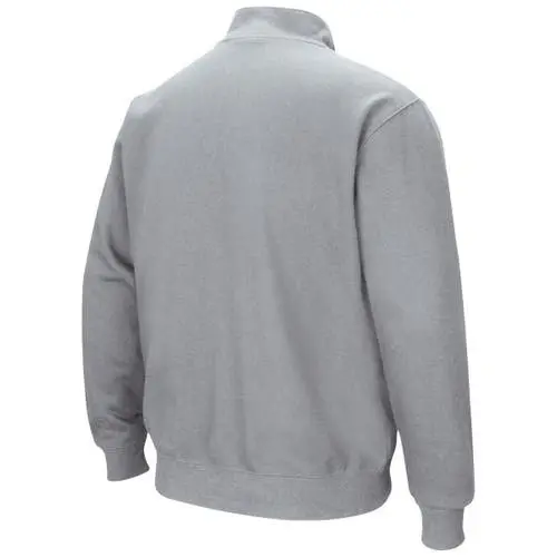 COLOSSEUM Ucf Knights Tortugas Team Logo Quarter-zip Jacket - Heather Gray