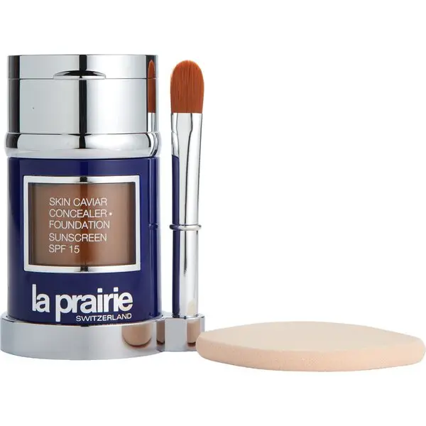 La Prairie Skin Caviar Concealer Foundation Sunscreen Spf 15 - Nutmeg