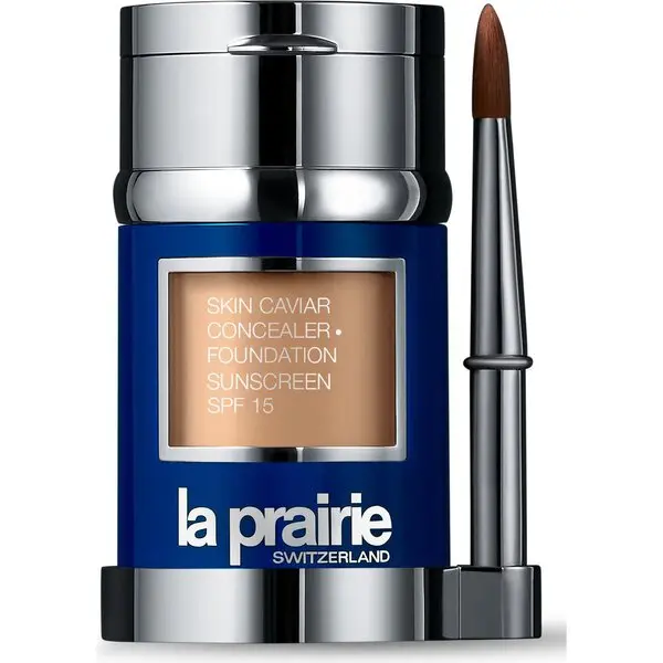 La Prairie Skin Caviar Concealer Foundation Sunscreen Spf 15 - Peche Nc-20