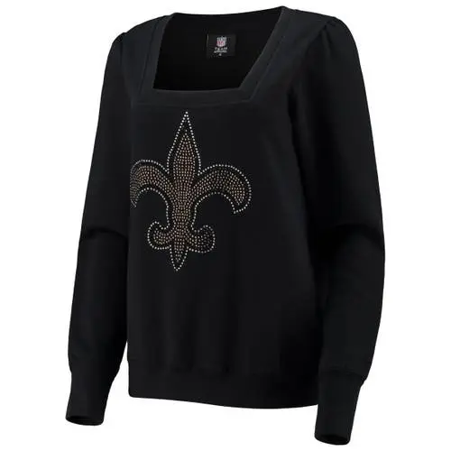 CUCE New Orleans Saints Winners Square Neck Pullover Sweatshirt