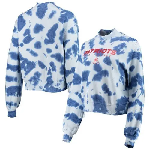 Junk Food Tie-dye Cropped Pullover Sweatshirt