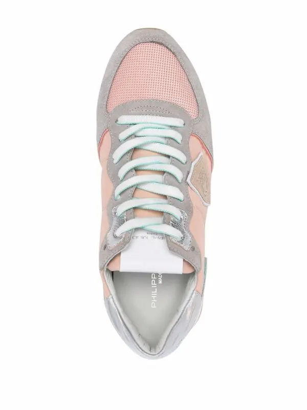 Philippe Model Trpx Mondial Lace-up Sneakers - Grey