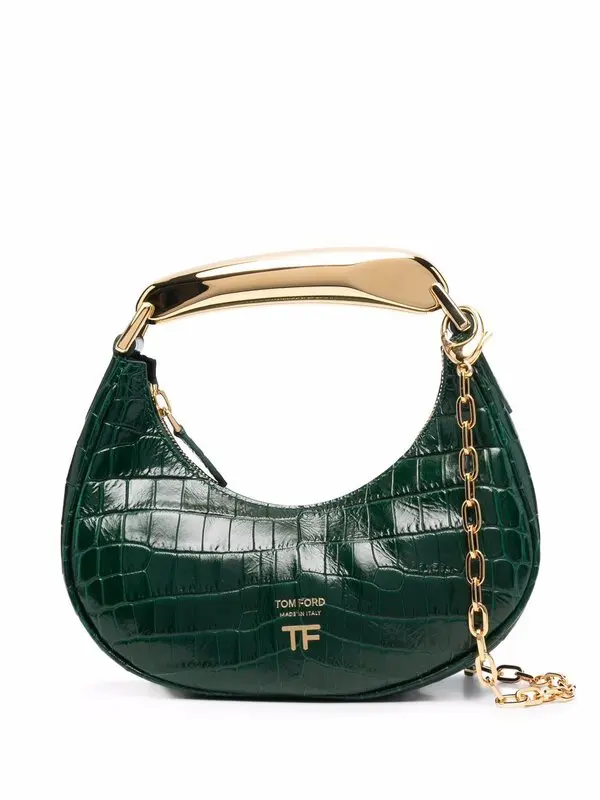 バッグ・カバンその他 TOM FORD Woman Mini bag Green L1470TLCL202 U4023 Buy TOM FORD Mini Bianca Shoulder Bag - Green At 6% Off