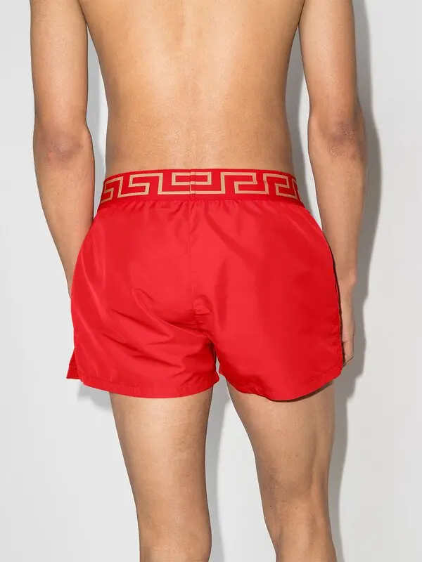 Versace Greca Border Swim Shorts