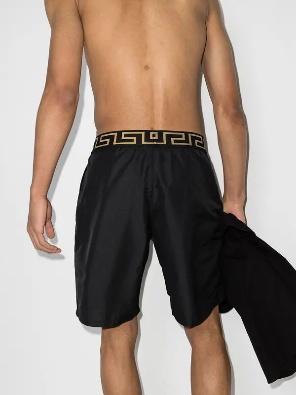 Versace Greca Border Swim Shorts