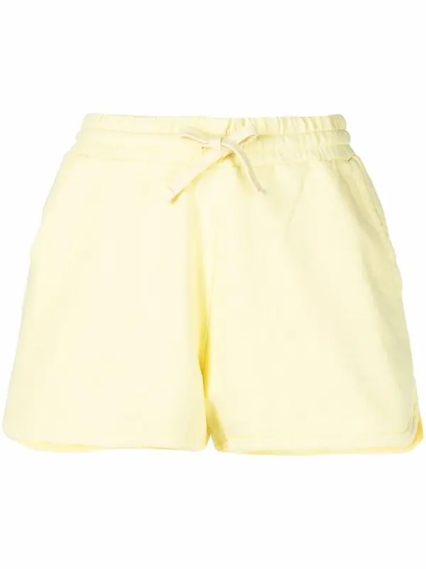 Red Valentino Drawstring-waist Track Shorts - Yellow