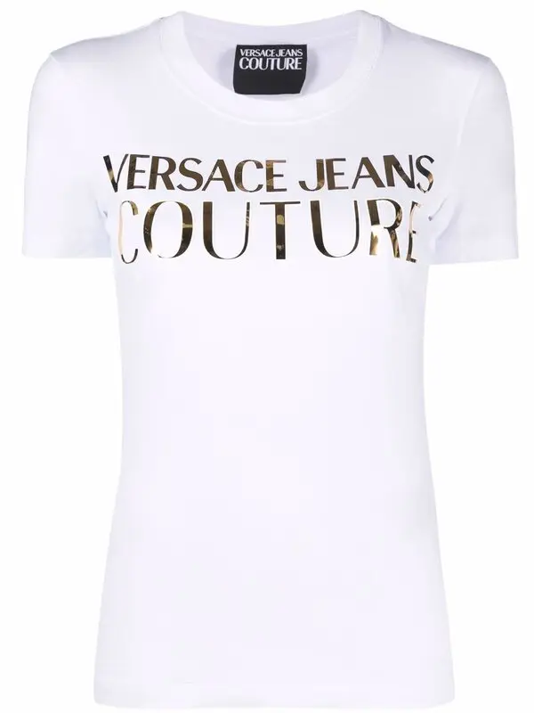 Versace Logo-print T-shirt - White