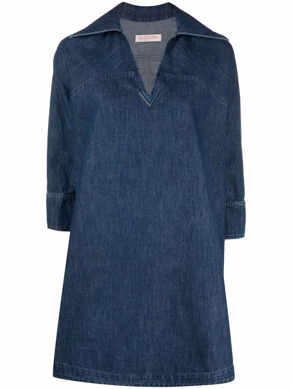 Valentino Garavani Chambray Kaftan