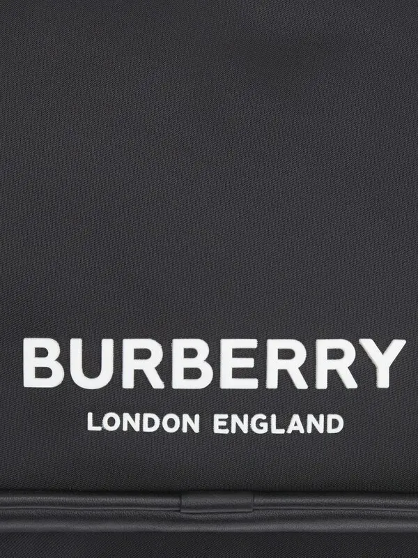 Burberry Logo Print Shoulder Bag