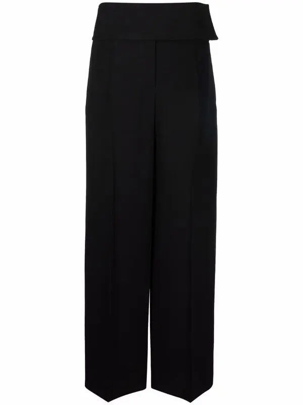 JIL SANDER High-waisted Wide-leg Trousers