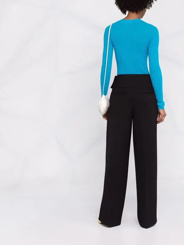 JIL SANDER High-waisted Wide-leg Trousers