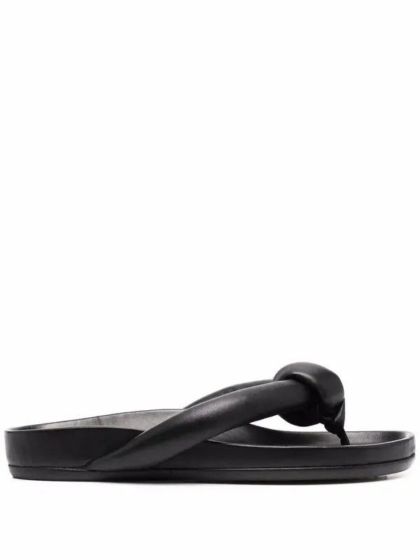 Rick Owens Padded Knot-detail Sandals