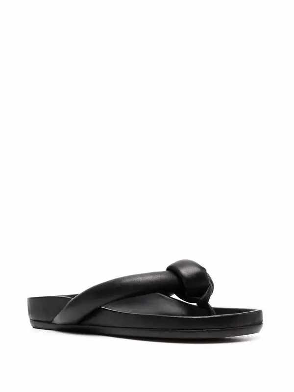 Rick Owens Padded Knot-detail Sandals