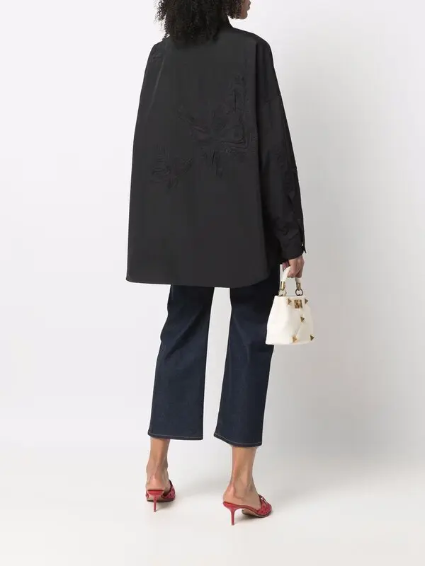 Valentino Garavani Embroidered Butterfly Shirt