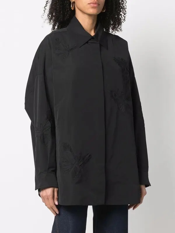 Valentino Garavani Embroidered Butterfly Shirt