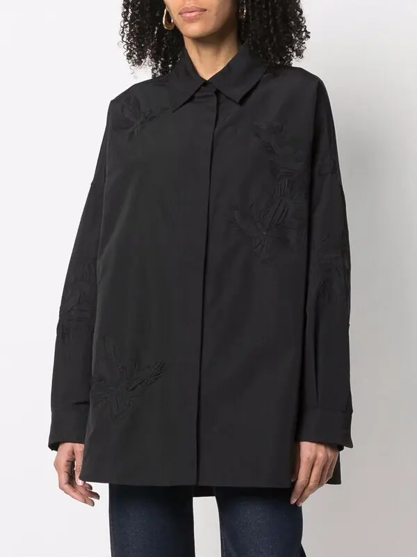 Valentino Garavani Embroidered Butterfly Shirt