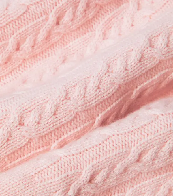 Loro Piana Cable-knit Cashmere Blanket