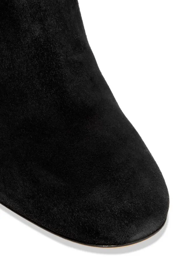 FERRAGAMO Vetto Suede Knee Boots