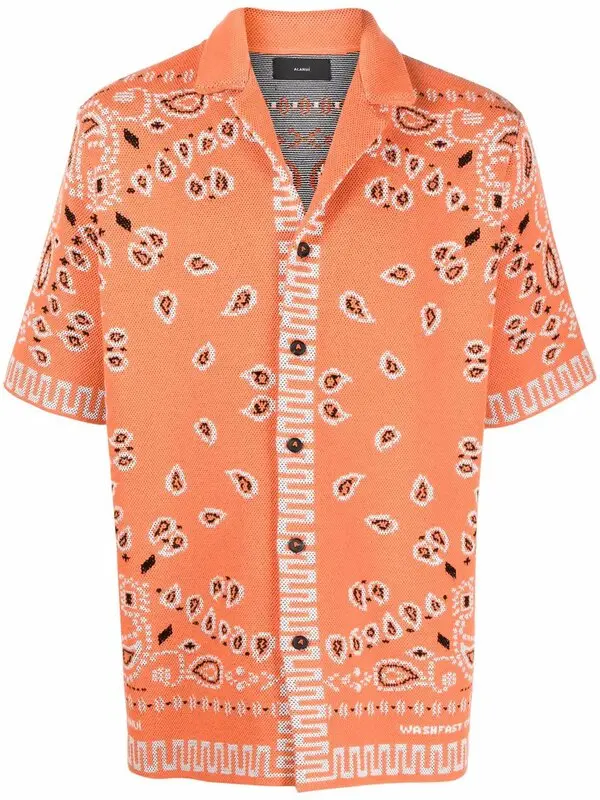 Alanui Bandana-print Shirt