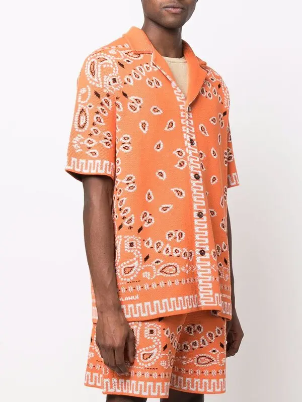 Alanui Bandana-print Shirt