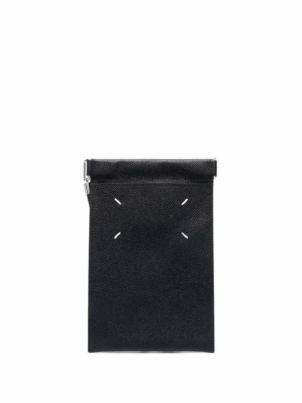 MAISON MARGIELA Four-stitch Leather Phone Holder