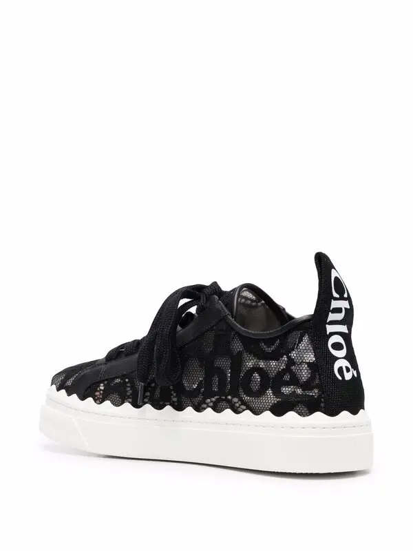 Chloé Lauren Lace Sneakers