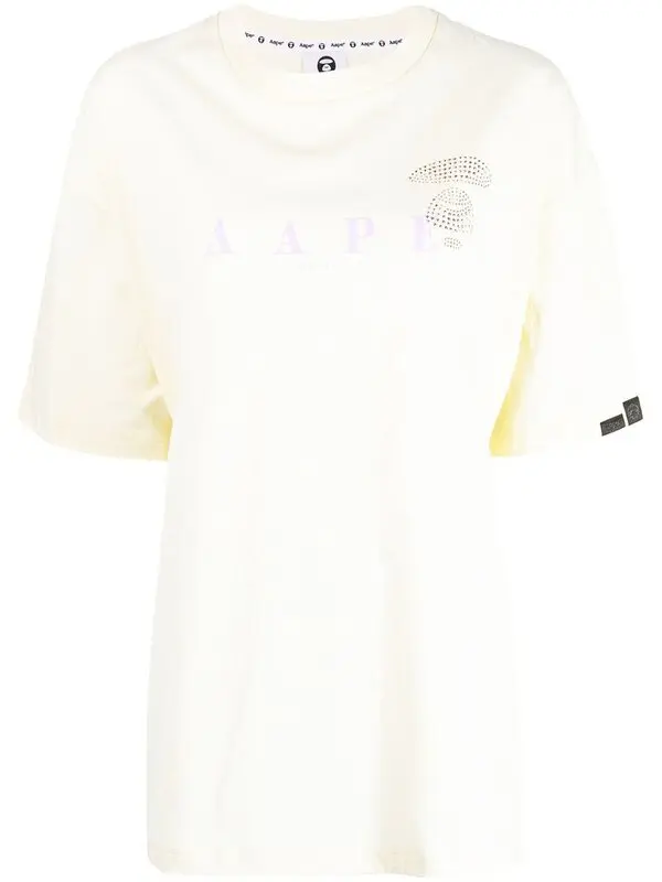 AAPE BY *A BATHING APE Logo-print Oversized T-shirt
