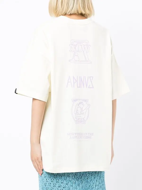 AAPE BY *A BATHING APE Logo-print Oversized T-shirt