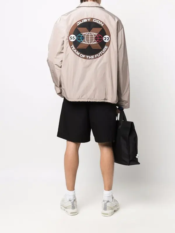 JUST DON Patch-detail Shirt Jacket