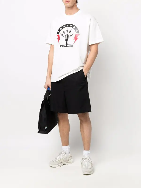 JUST DON Logo-print Short-sleeve T-shirt