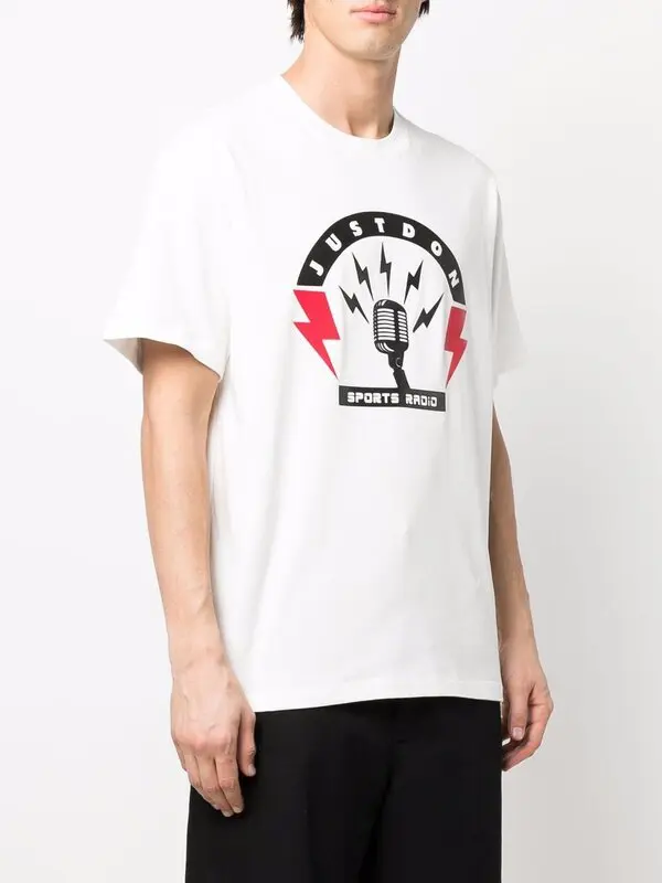 JUST DON Logo-print Short-sleeve T-shirt
