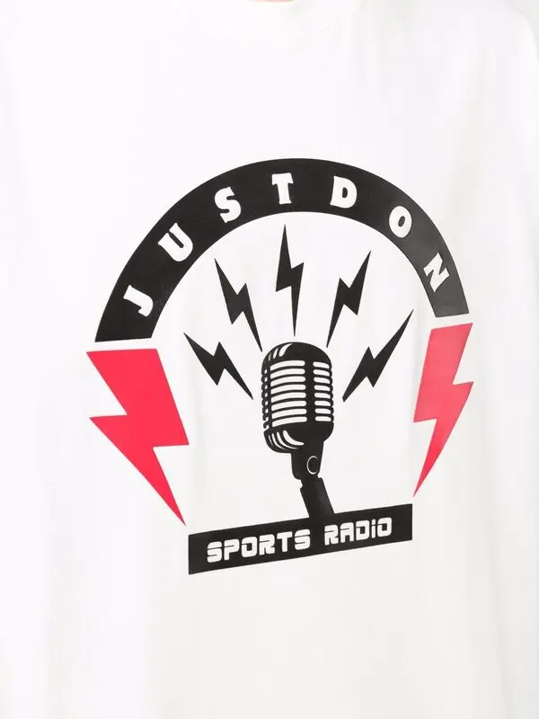 JUST DON Logo-print Short-sleeve T-shirt