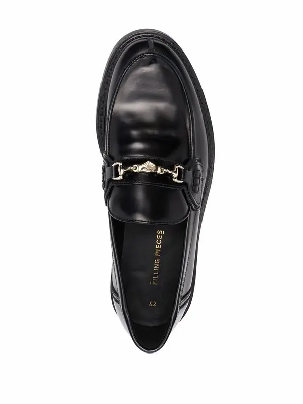 Filling Pieces Horsebit-detail Loafers