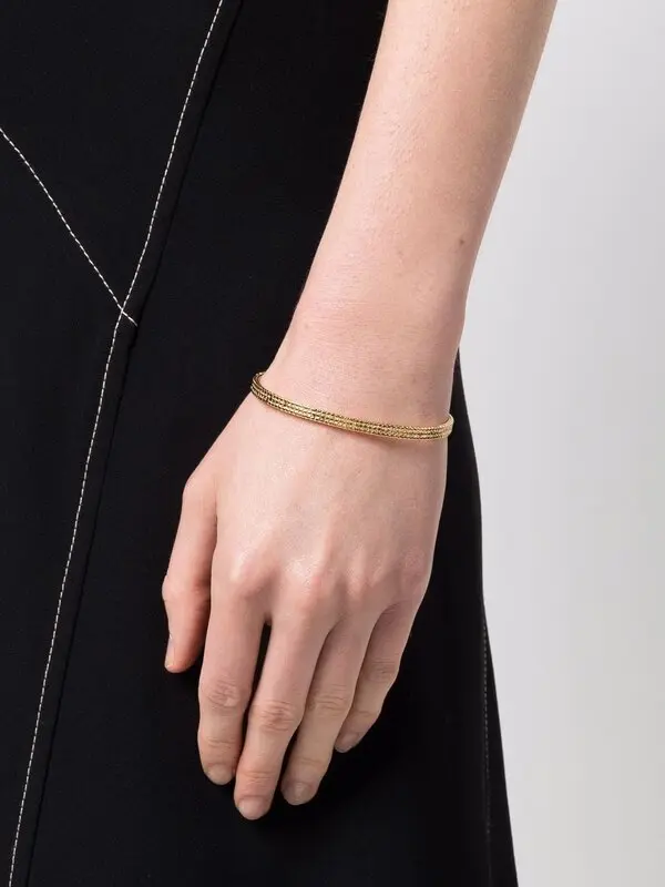 WOUTERS & HENDRIX Textured Bangle Bracelet
